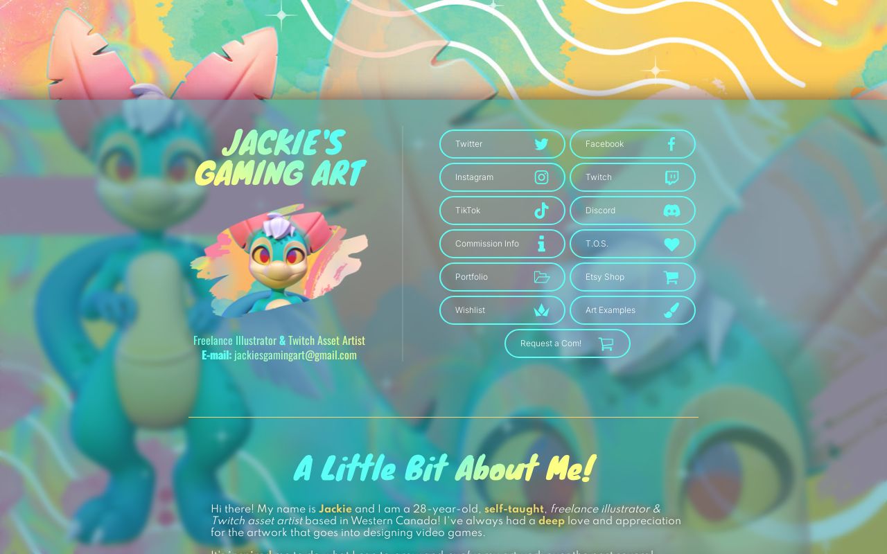 Jackie's Gaming Art